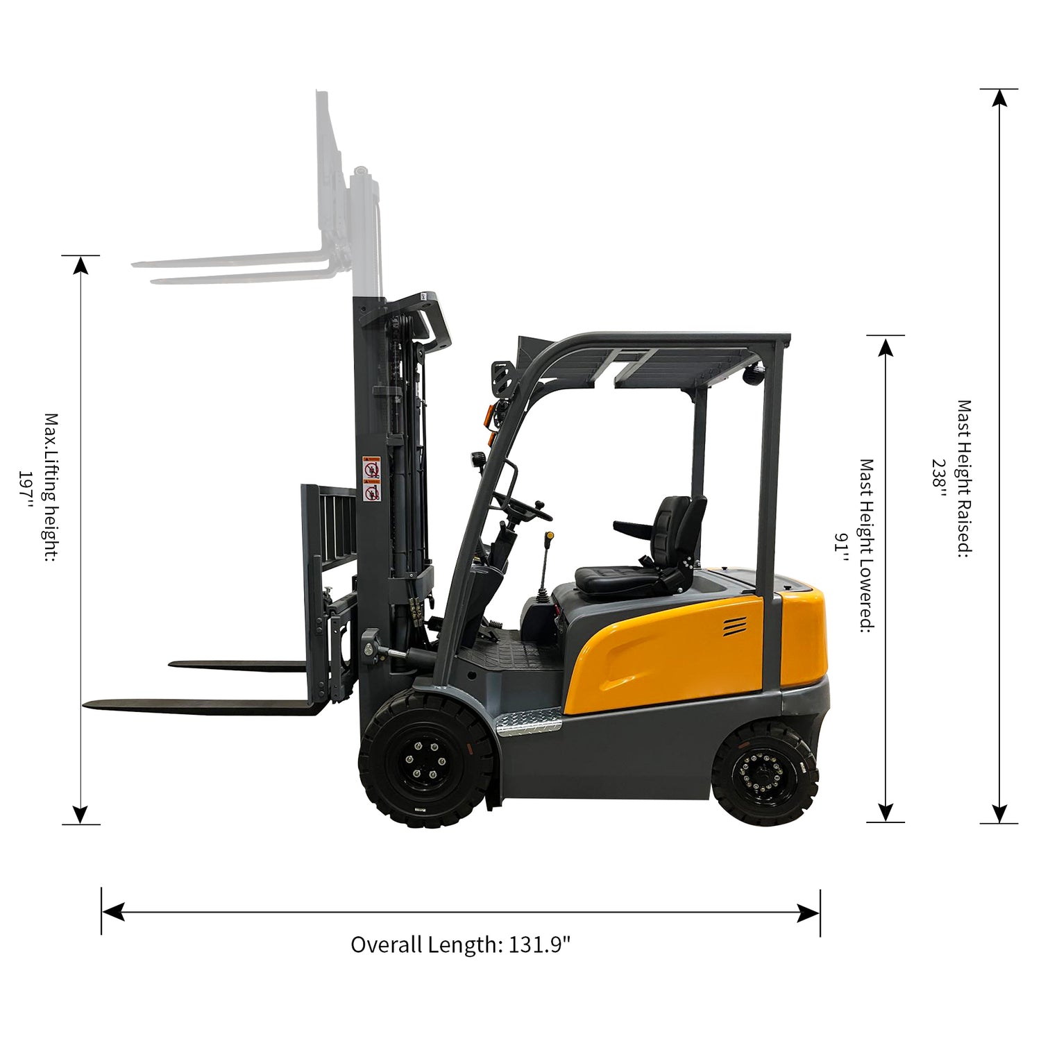 New Lithium Battery Electric Forklift&Reach Truck-Apollolift