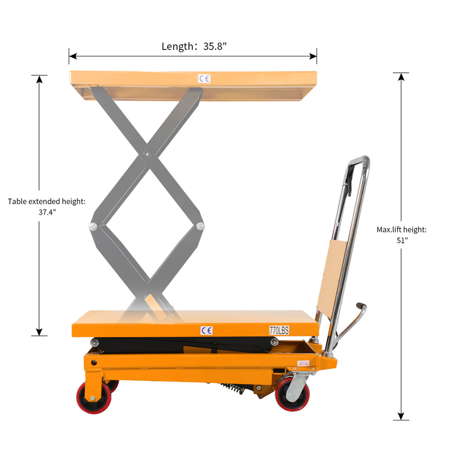 Apollo™丨Double Scissors Lift Tables,Single Scissor Lift Table-US In Stock